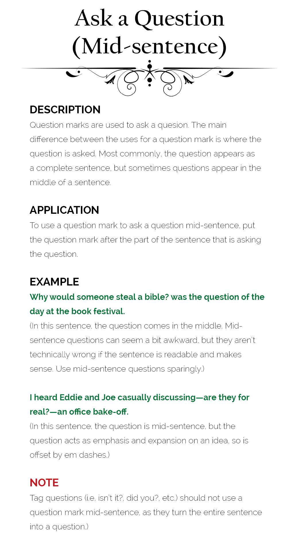 How To Use Question Marks The Visual Communication Guy Designing How To Use Question Marks The Visual Communication Guy Designing