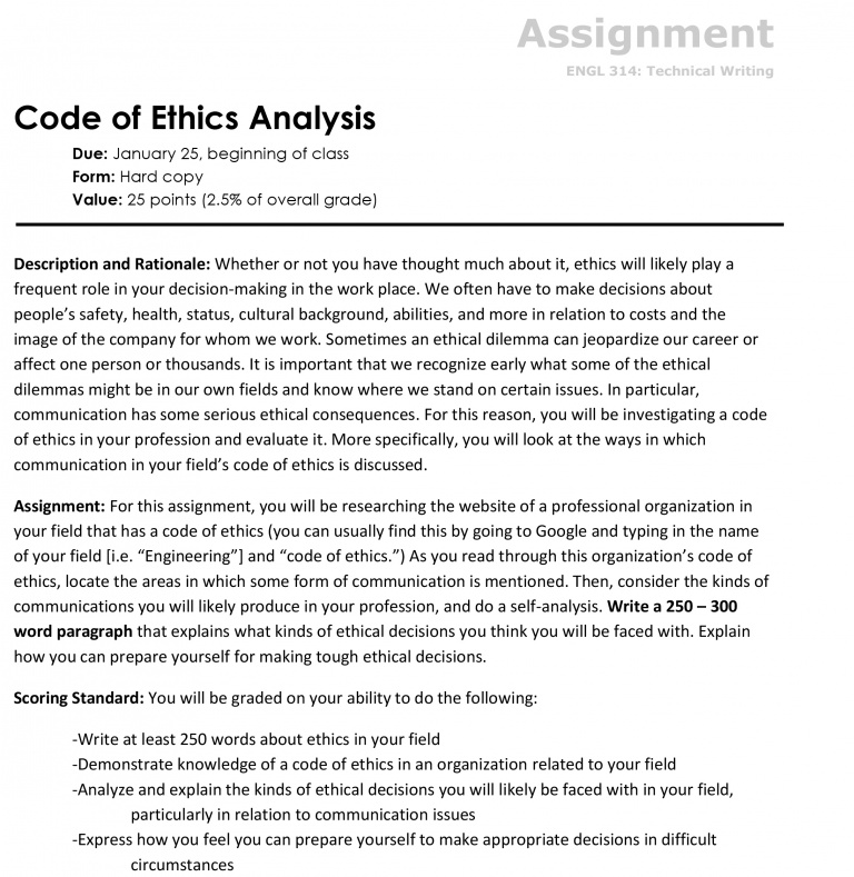 3 Code Of Ethics Analysis The Visual Communication Guy 3 Code Of Ethics Analysis The Visual Communication Guy