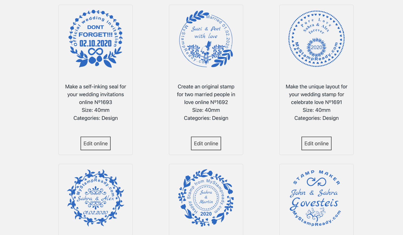 How to Create Personalized Wedding Stamps Online - The Visual ...